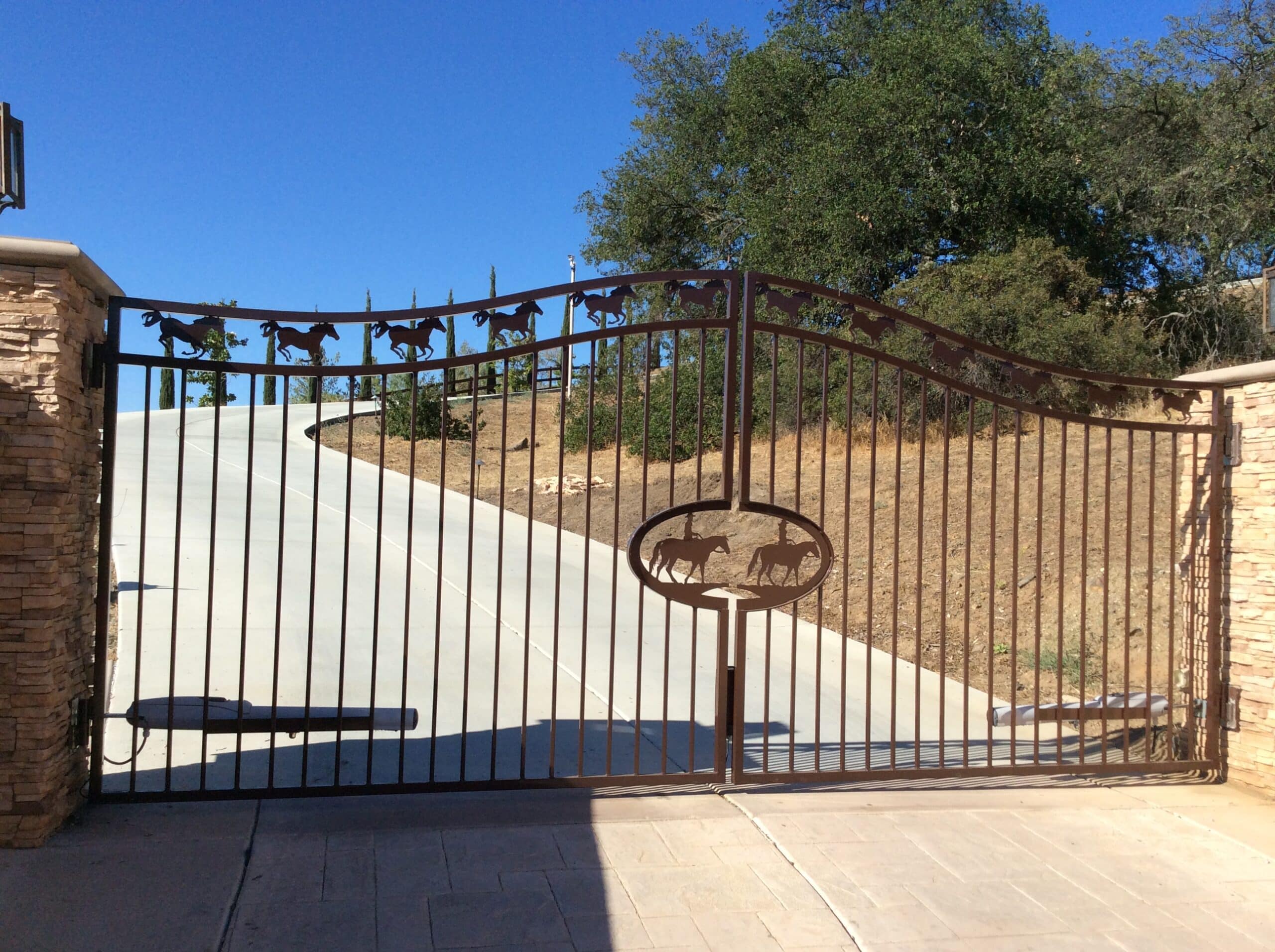 Our Work - Big Gates - Estrada Iron